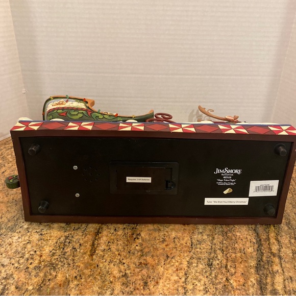 Jim Shore | Accents | Jim Shore 47630 Magic Takes Flight Sleigh Enesco ...